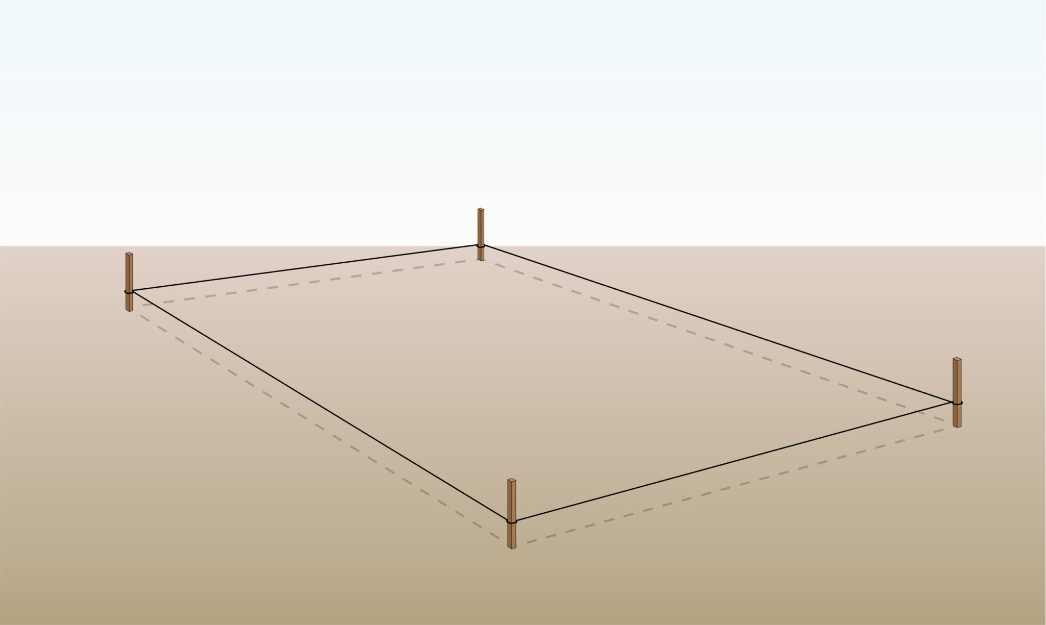 How to Level Ground for Chicken Coop (Step by Step) | Wire Fence