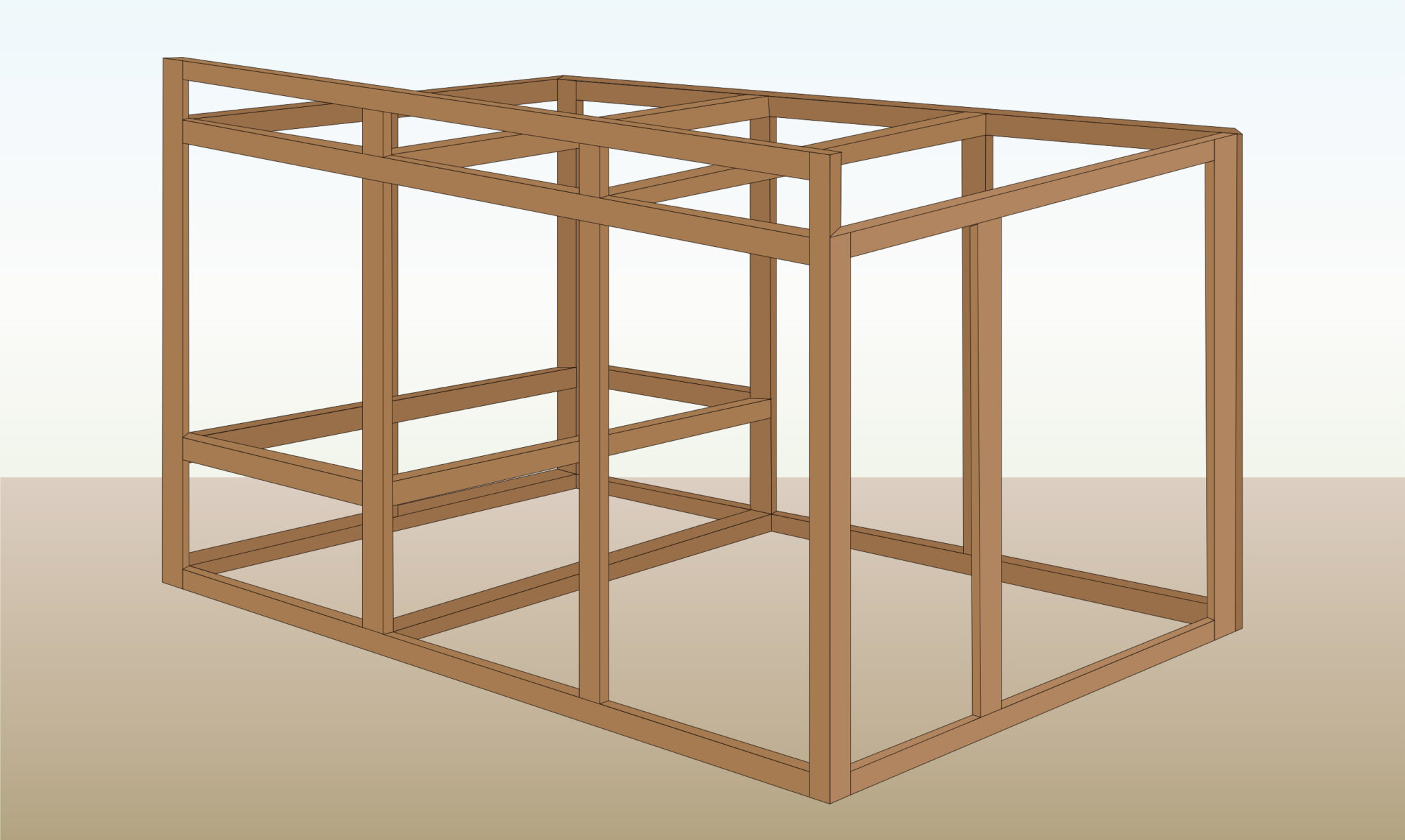 How to Build a Chicken Coop (FREE PRINTABLE) | Wire Fence