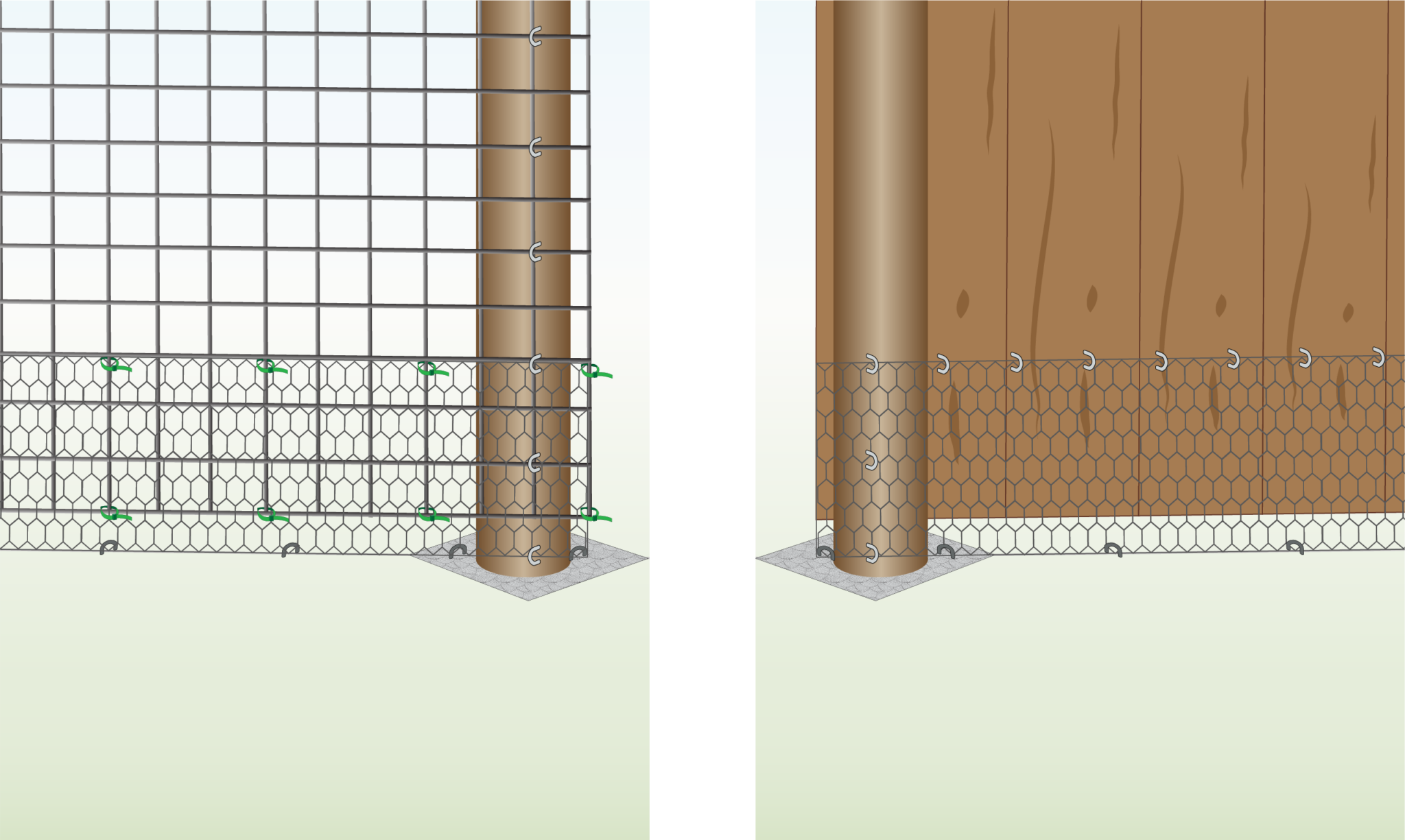 How to Attach Chicken Wire to Bottom of Fence (Step by Step)