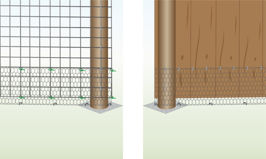 How to Attach Chicken Wire to Bottom of Fence (Step by Step)