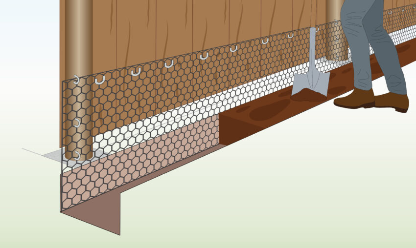 How to Attach Chicken Wire to Bottom of Fence (Step by Step)