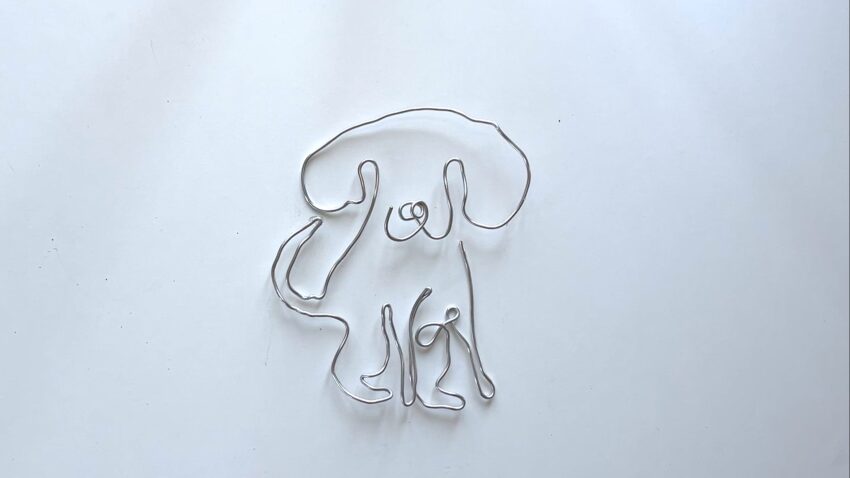International Dog Day: DIY Dog Wire Art | Wire Fence