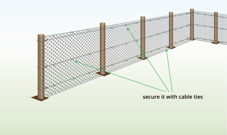 How to Build a Chicken Wire Garden Fence (Step by Step)