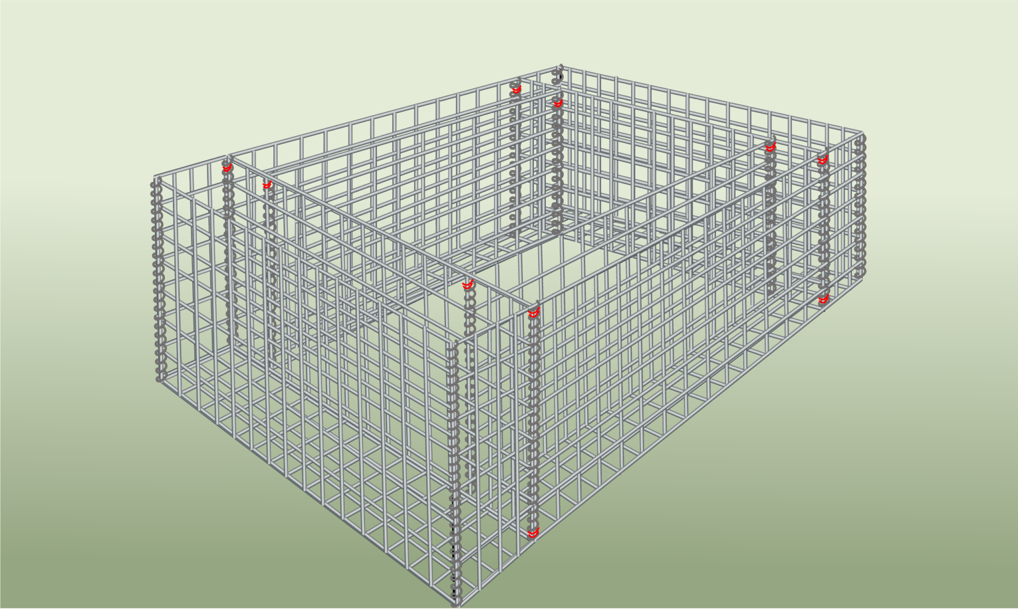 How to Build a Gabion Raised Bed (Step by Step) | Wire Fence