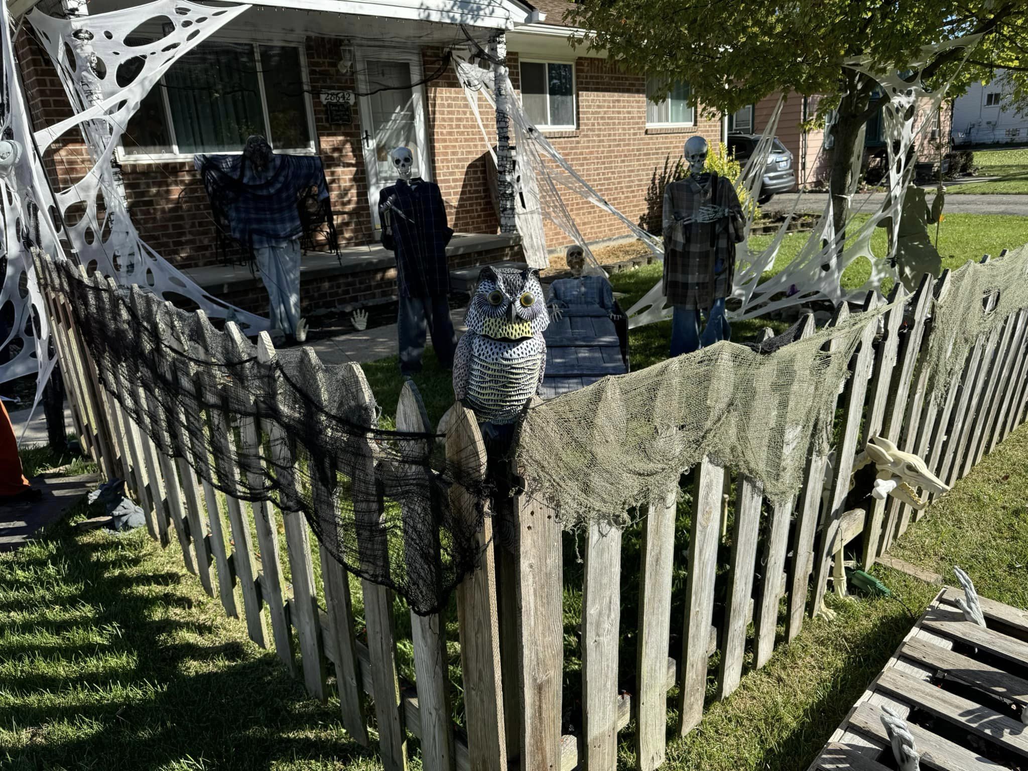 50+ Halloween Fence Ideas (WITH IMAGES) | Wire Fence