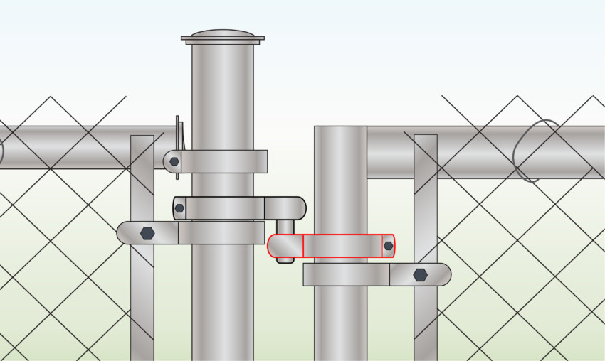 How to Make a Chain Link Gate (STEP BY STEP) | Wire Fence