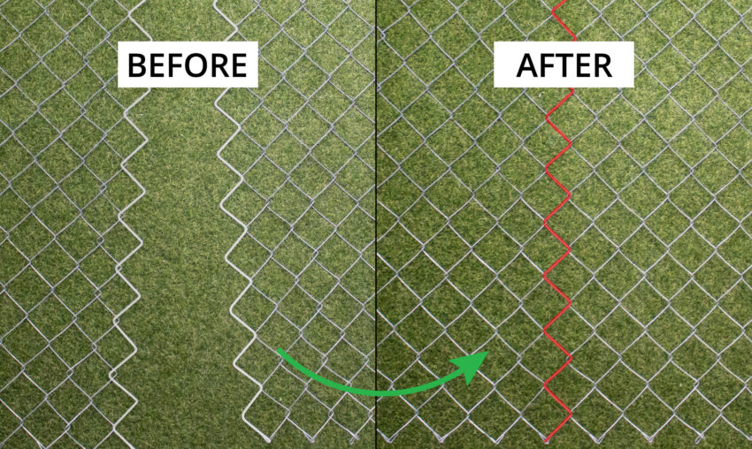 How to Connect Chain Link Fence (STEP BY STEP) | Wire Fence