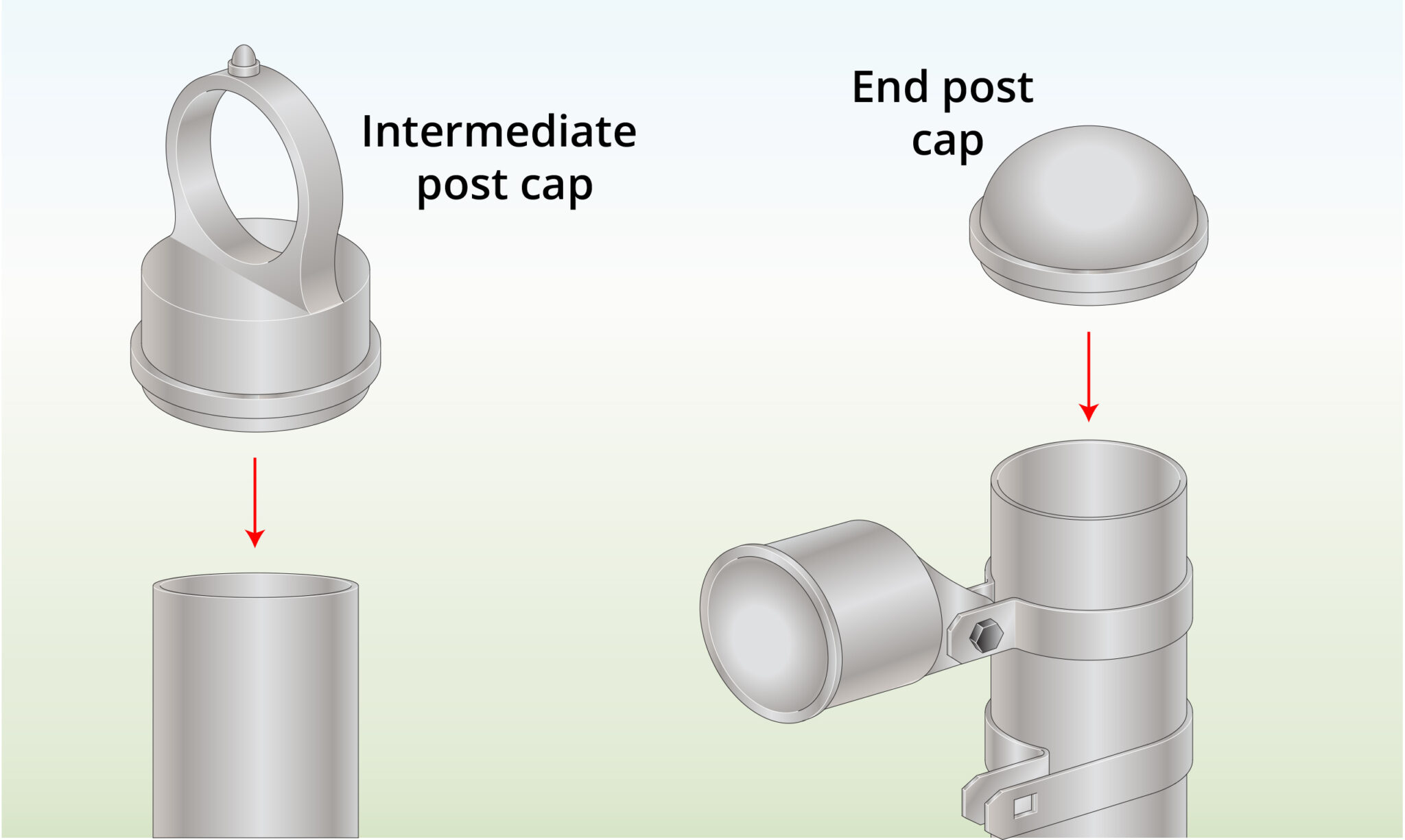 How to Install Chain Link Fence on a Slope | Wire Fence