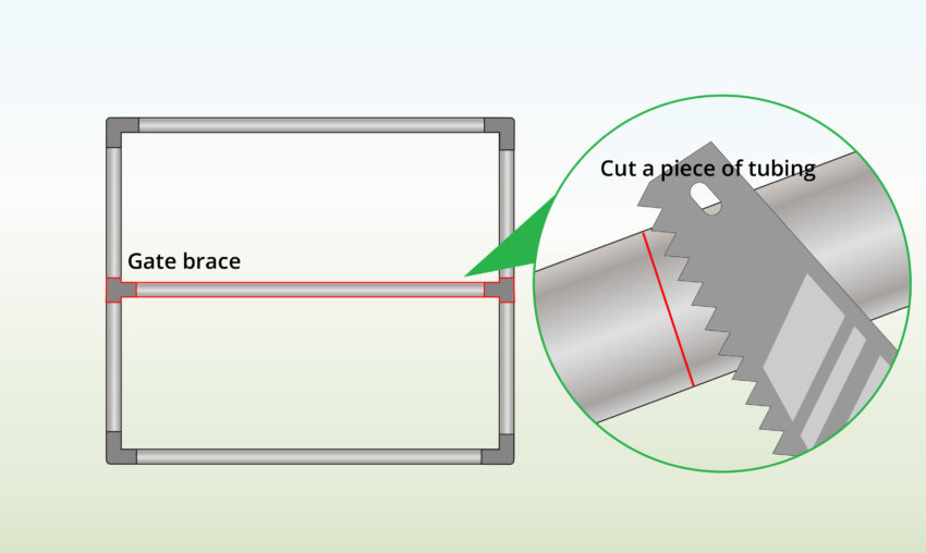 How to Make a Chain Link Gate (STEP BY STEP) | Wire Fence