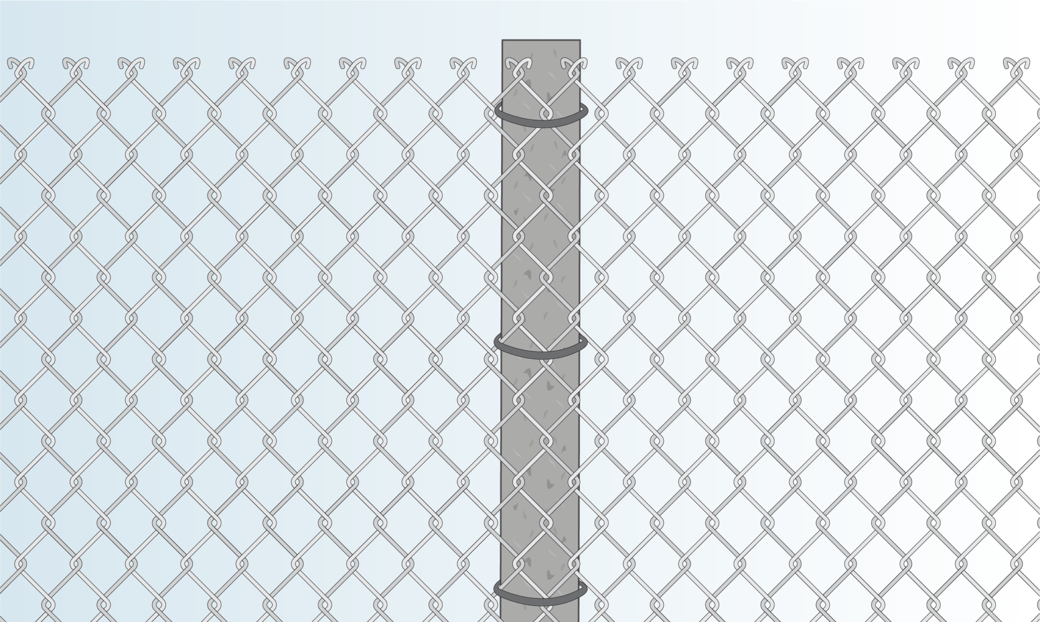 Attaching Chain Link Fence to Posts | Wire Fence