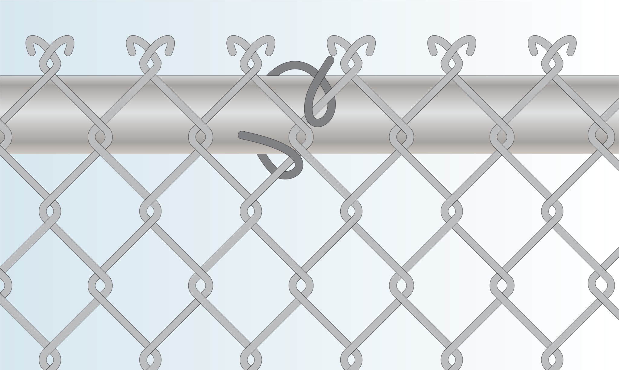 Attaching Chain Link Fence to Posts | Wire Fence