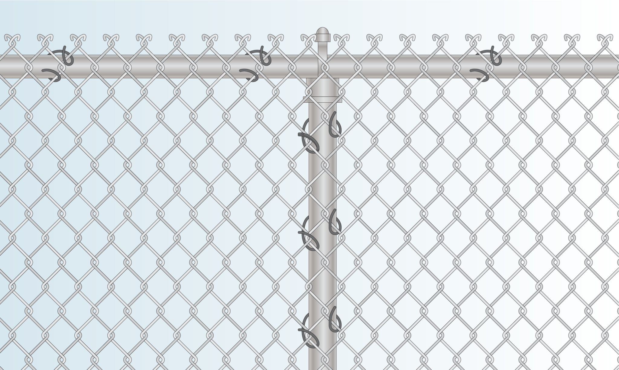 Attaching Chain Link Fence to Posts | Wire Fence