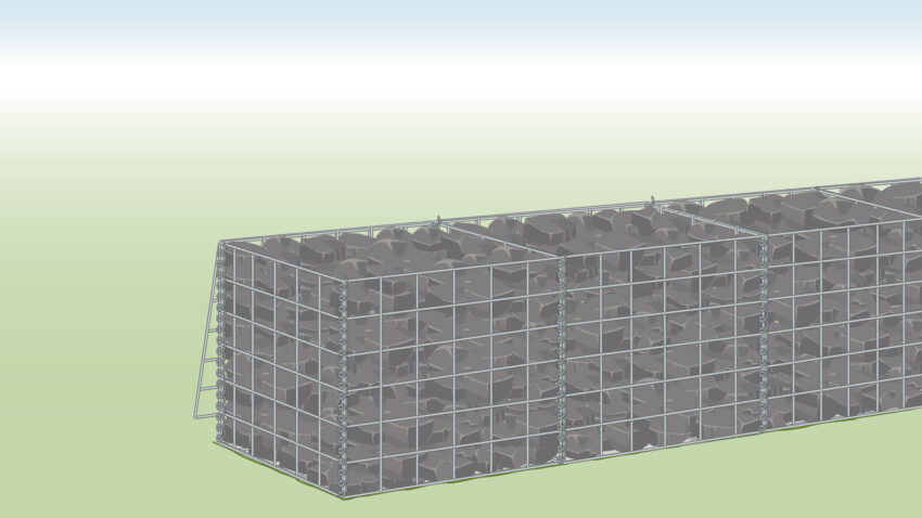 How to Build a Gabion Wall (RETAINING & FREESTANDING)