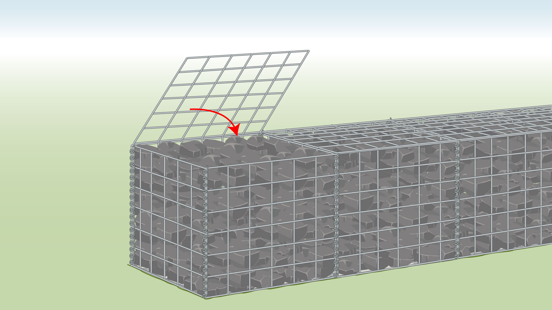How to Build a Gabion Wall (RETAINING & FREESTANDING)
