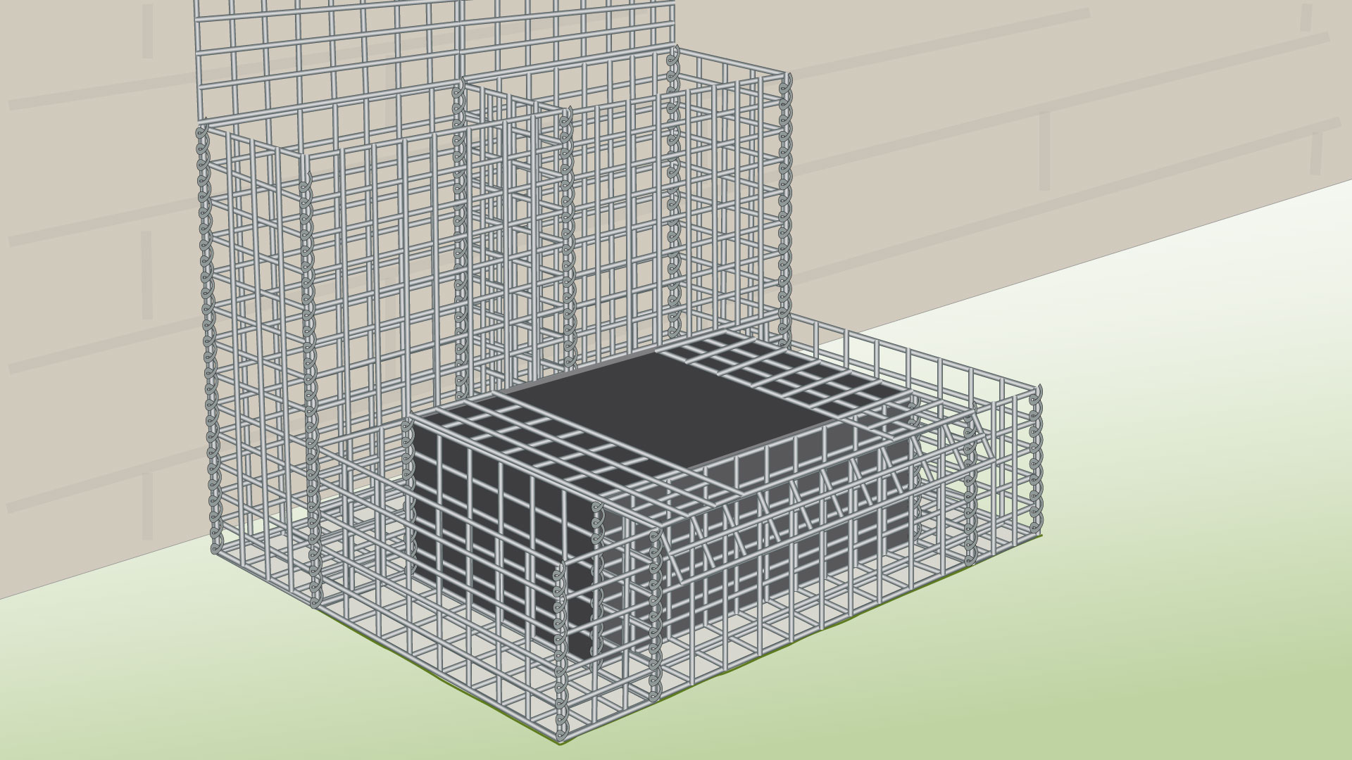 DIY Gabion Water Feature (WITH ILLUSTRATIONS) | Wire Fence