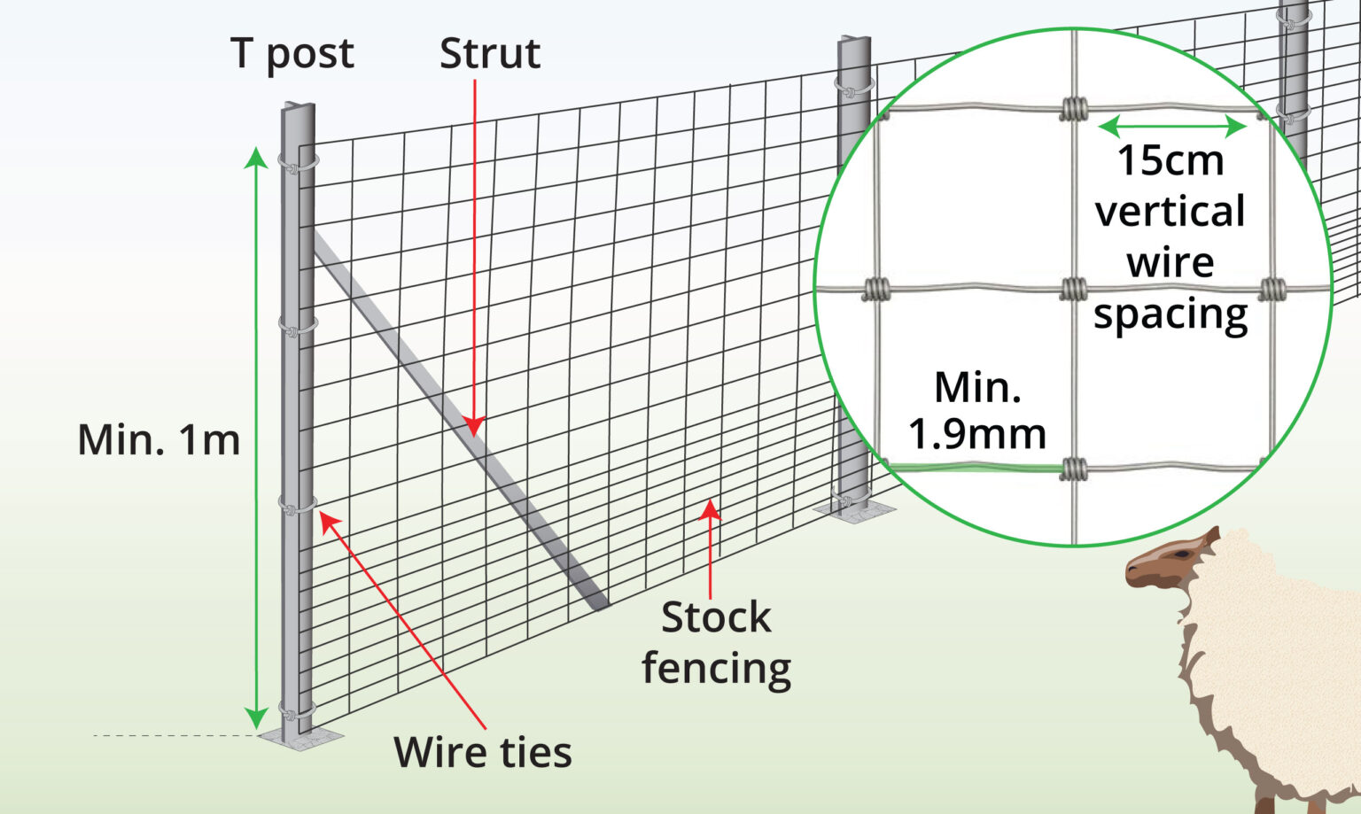 Sheep Wire Fencing UK Suppliers (QUICK DELIVERY) | Wire Fence