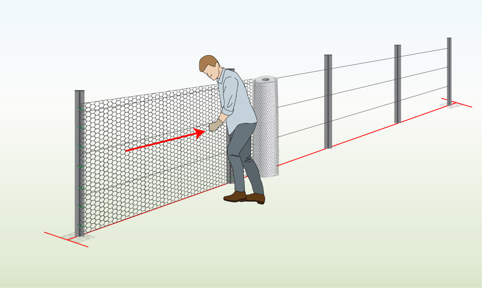 T Posts UK Suppliers [Next Day Delivery] | Wire Fence