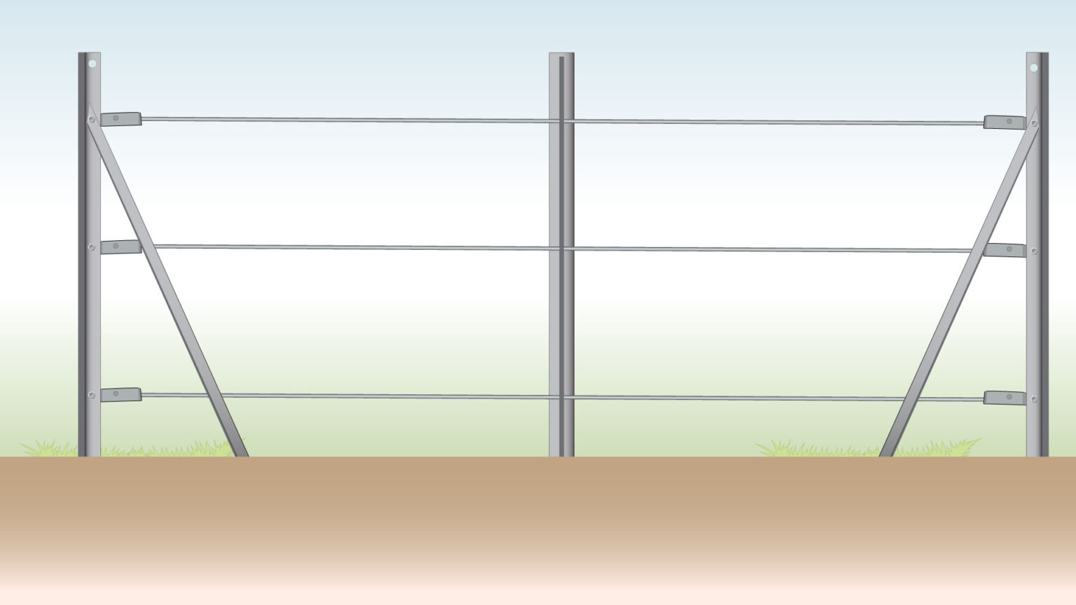 Galvanised Tensioning Wire & Plastic Coated Wire | Wire Fence